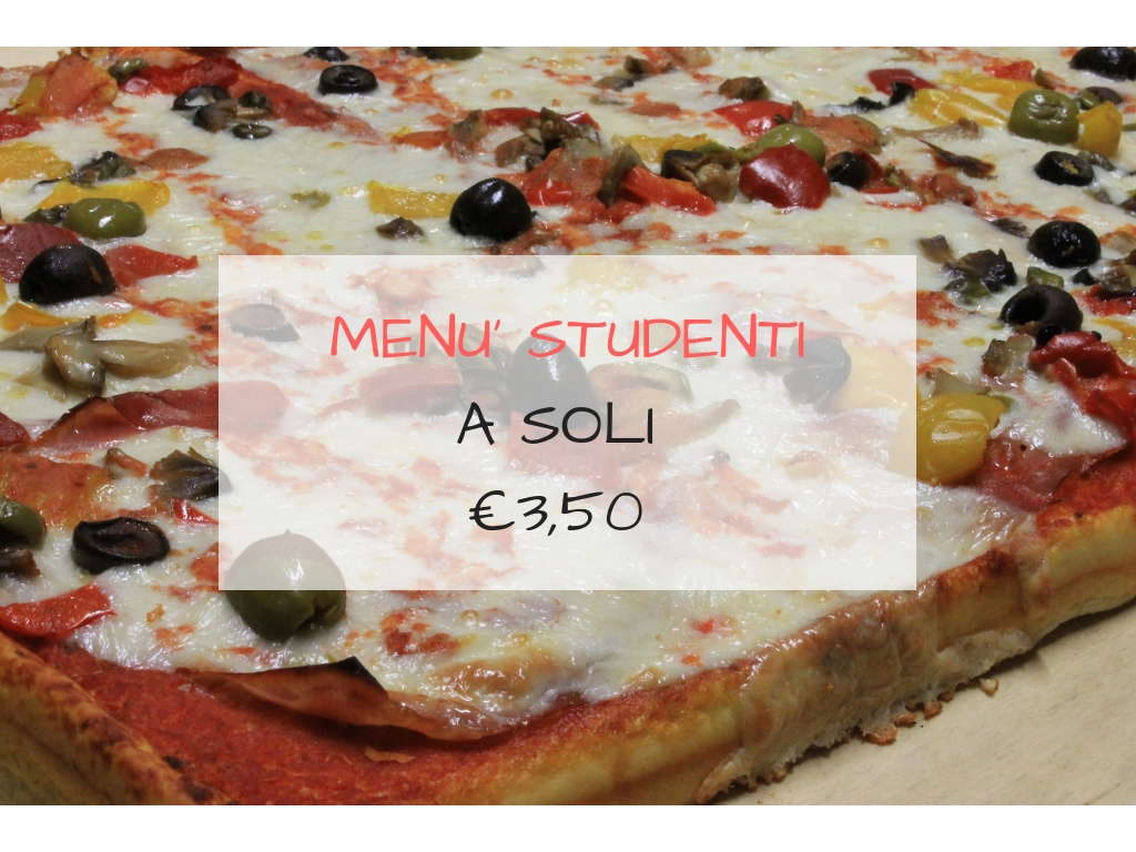 Promozione menù studenti - Maccalli
